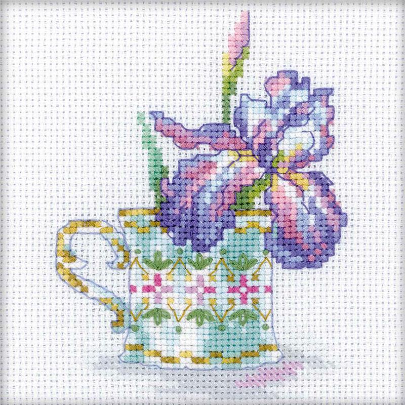 Cross Stitch : Cross Stitch - Iris Tea Party Cross Stitch : Cross Stitch - Iris Tea Party