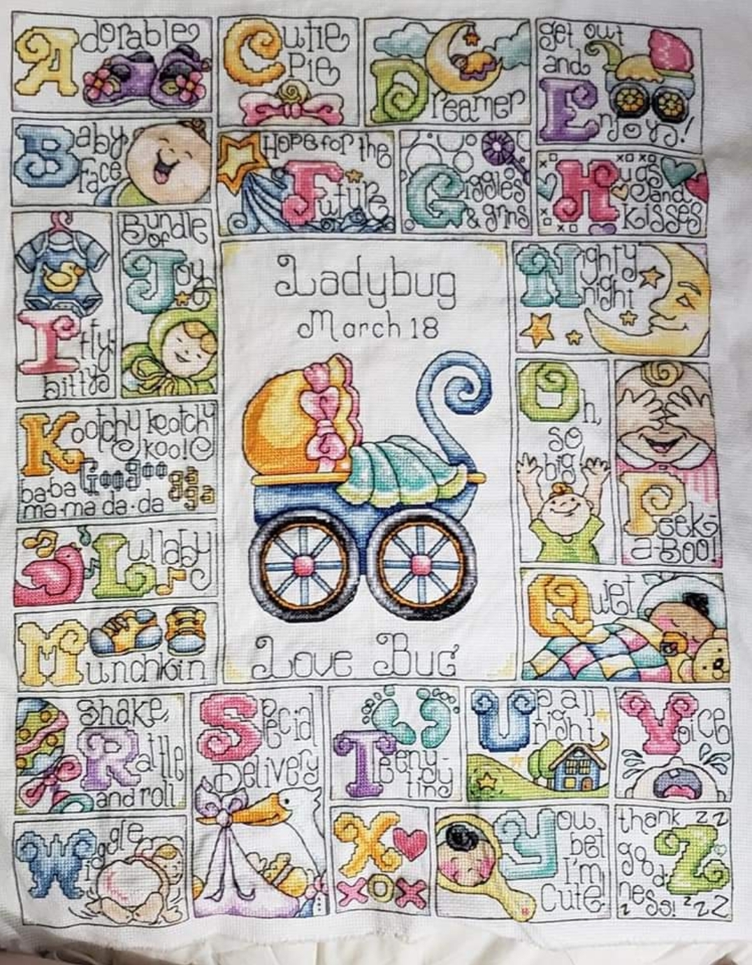 "Baby ABC" | Cross Stitch Kit