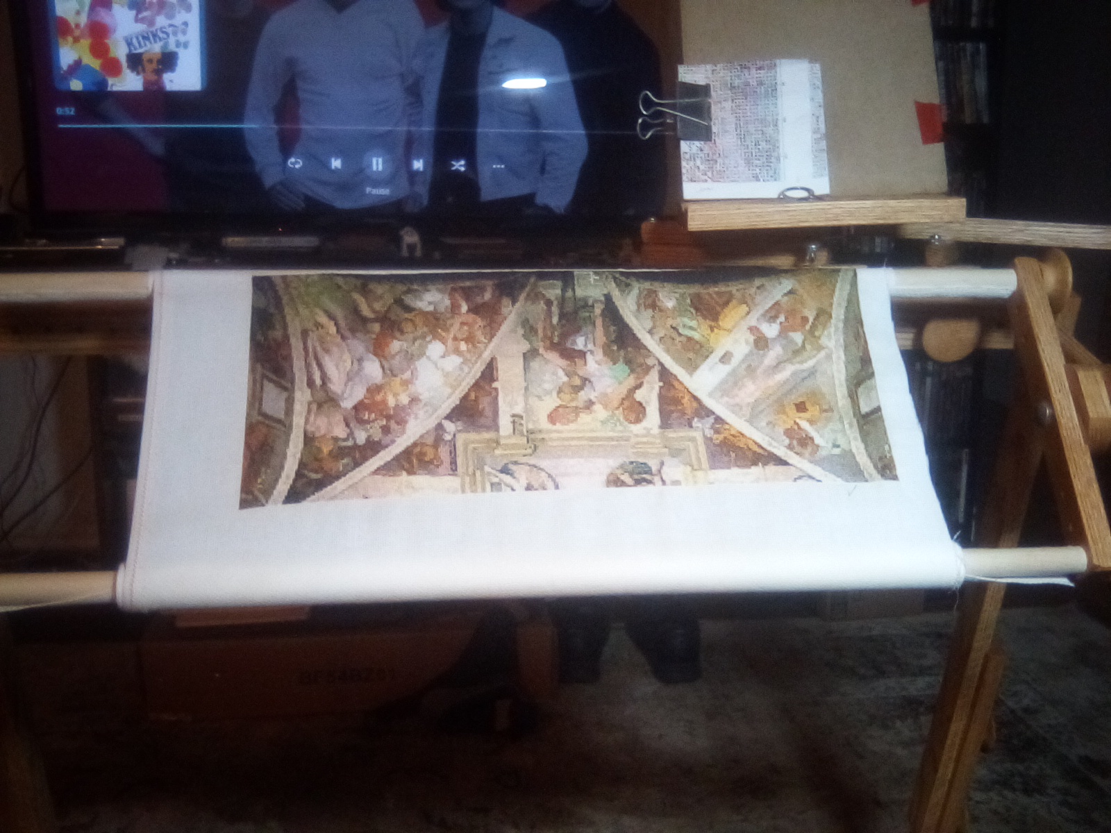 "Sistine Chapel 2" | Cross Stitch Pattern