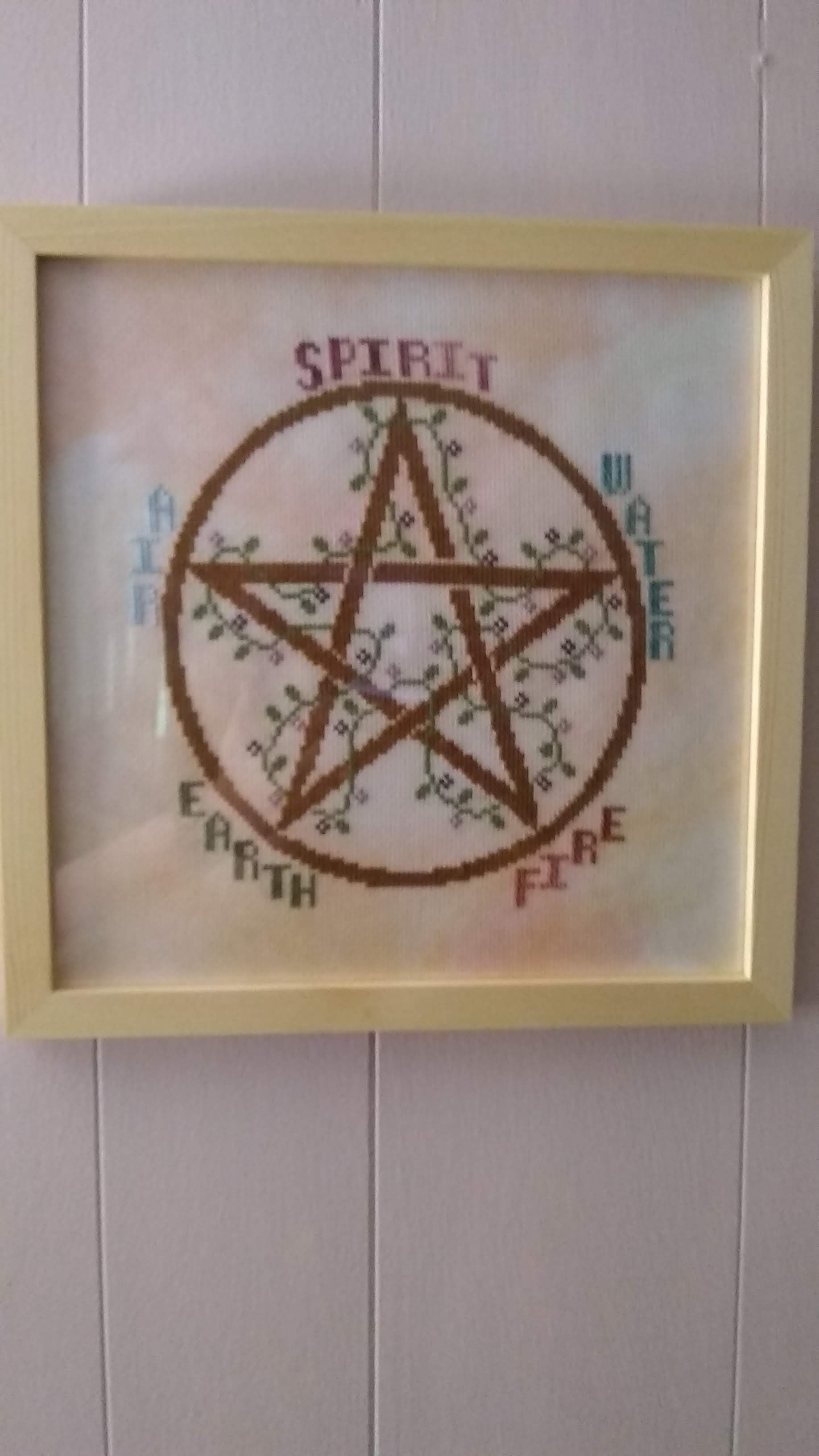 "Elemental Pentagram" | Cross Stitch Pattern