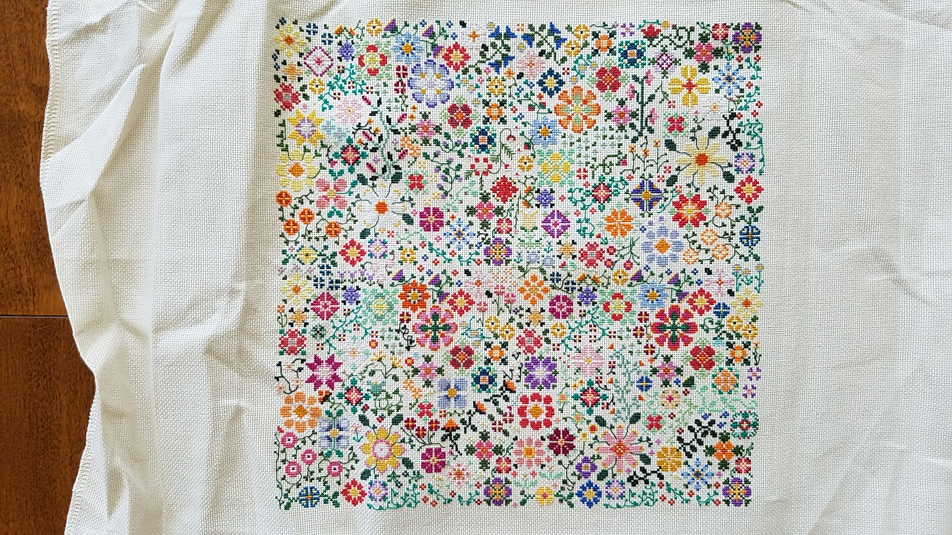 "The Flower A Day Stitch Along"