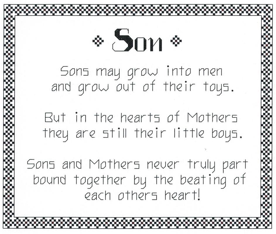 "Son Sampler" | Cross Stitch Pattern