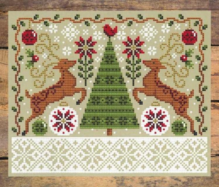 "Prancing Through the Snow" | Cross Stitch Pattern