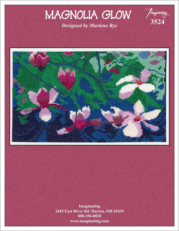 "Magnolia Glow" | Cross Stitch Pattern