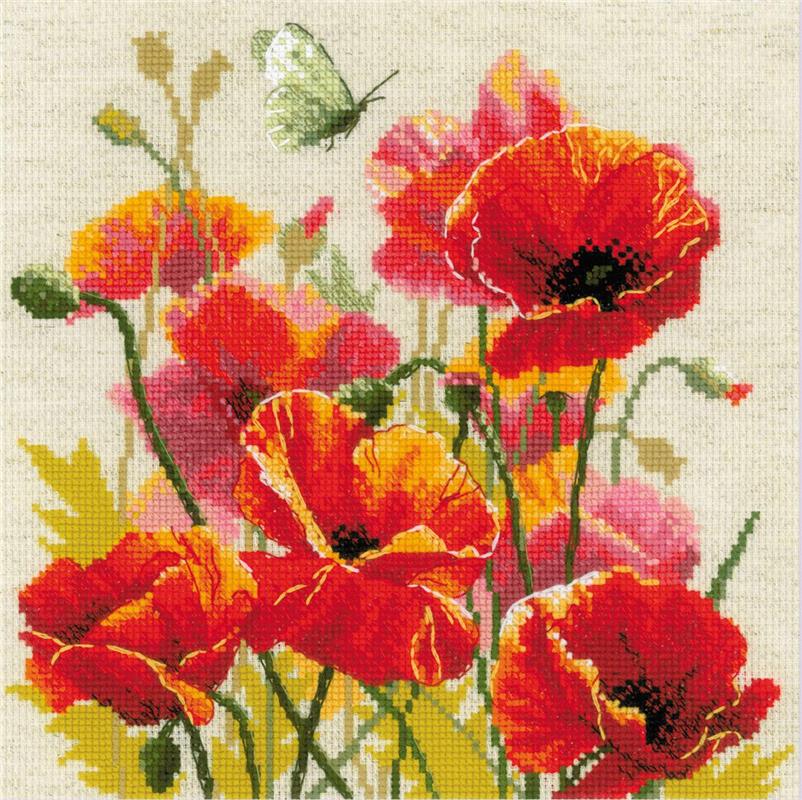 "Color of Flame" | Cross Stitch Kit