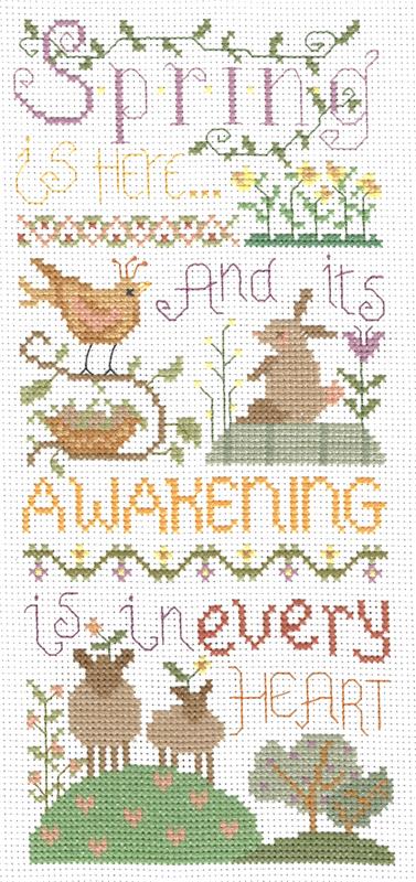 "Spring is Here!" | Cross Stitch Pattern