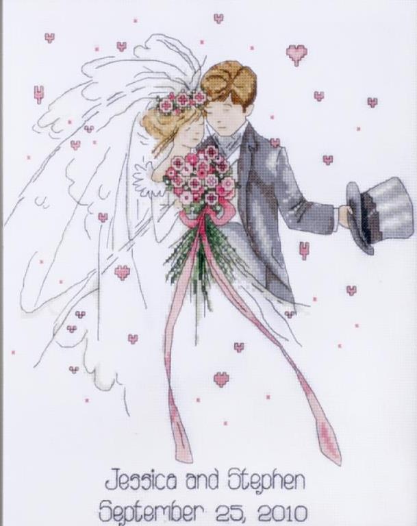 Wedding Sampler | Cross Stitch Kit at Everything Cross Stitch