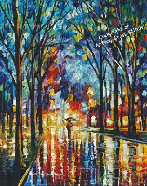 "Mini Winter Alley" | Cross Stitch Pattern