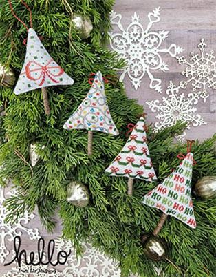 "Festive Mini Trees" | Cross Stitch Pattern