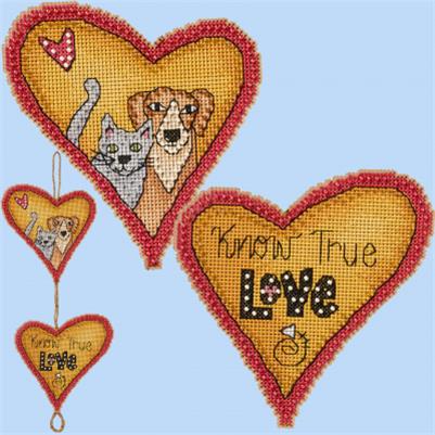True Love | Cross Stitch Kit at Everything Cross Stitch