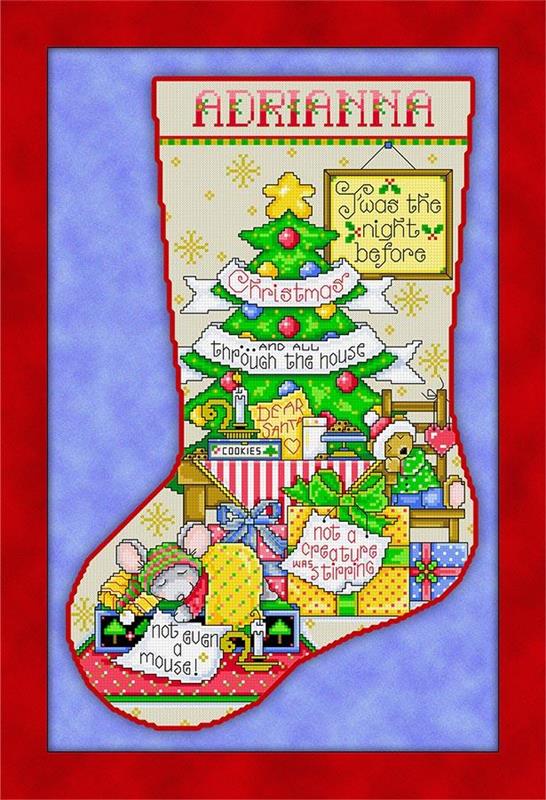 "The Night Before Christmas Stocking"