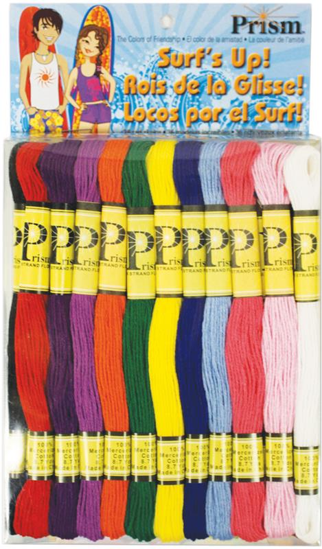 DMC Floss Packs: Primary Color DMC Prism Cotton Floss 36 per package