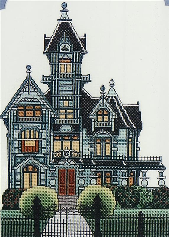 "Carson Mansion" by Nancy Spruance Designs