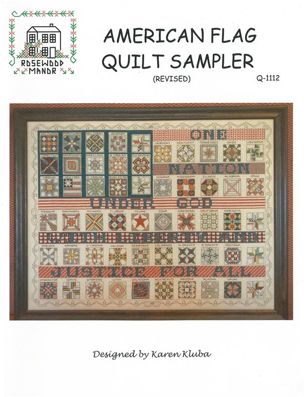 "American Flag Quilt Sampler" by Rosewood Manor