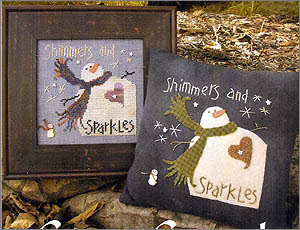 "Shimmers And Sparkles" by Samsarah Design Studio