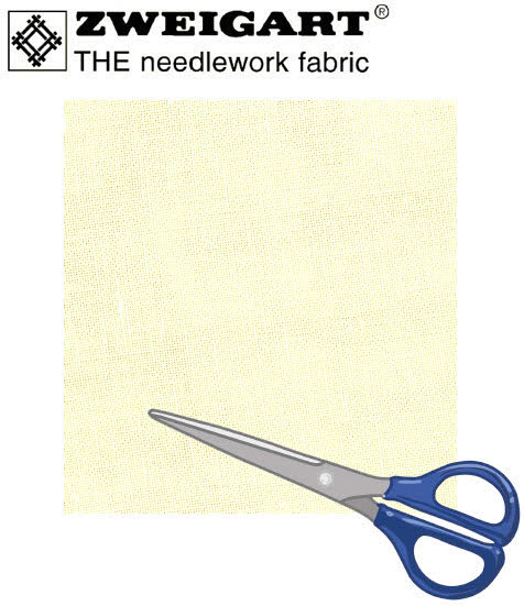 28 Count Linen cross stitch fabric from Zweigart