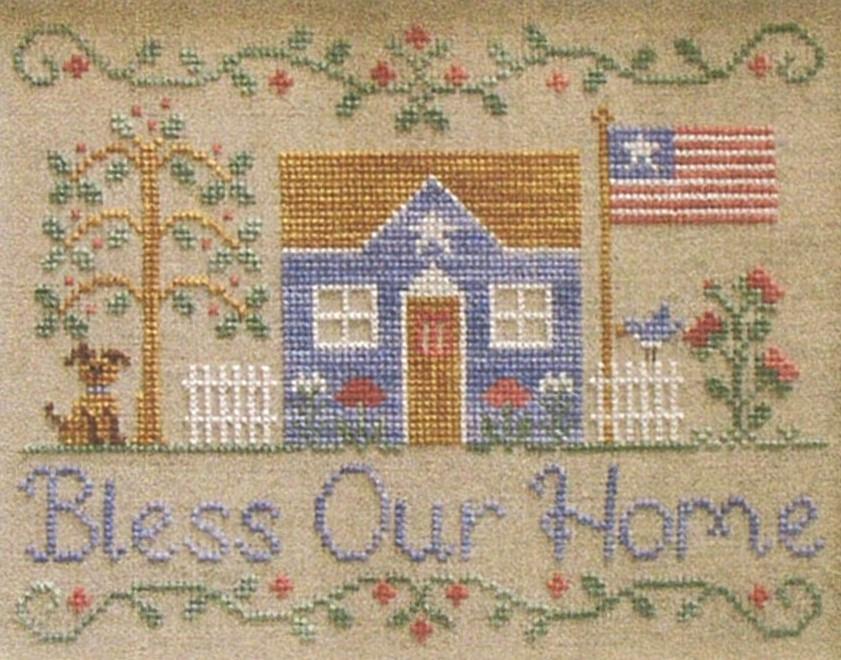 "Bless Our Home" by Country Cottage Needleworks