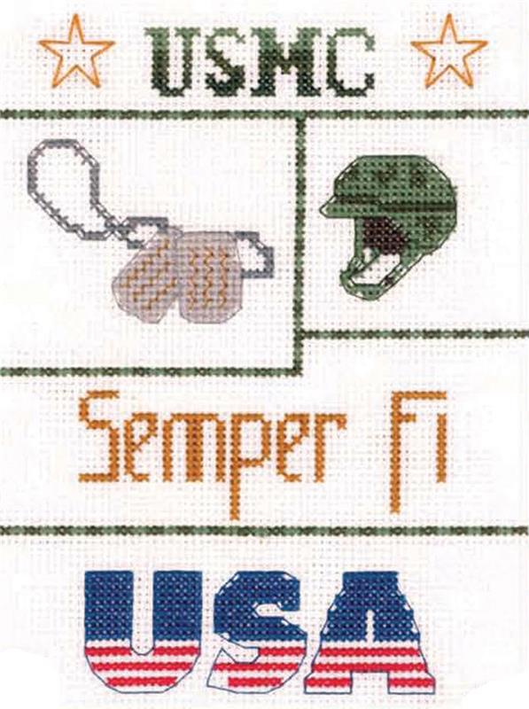 Marine Sampler (cross stitch kit)