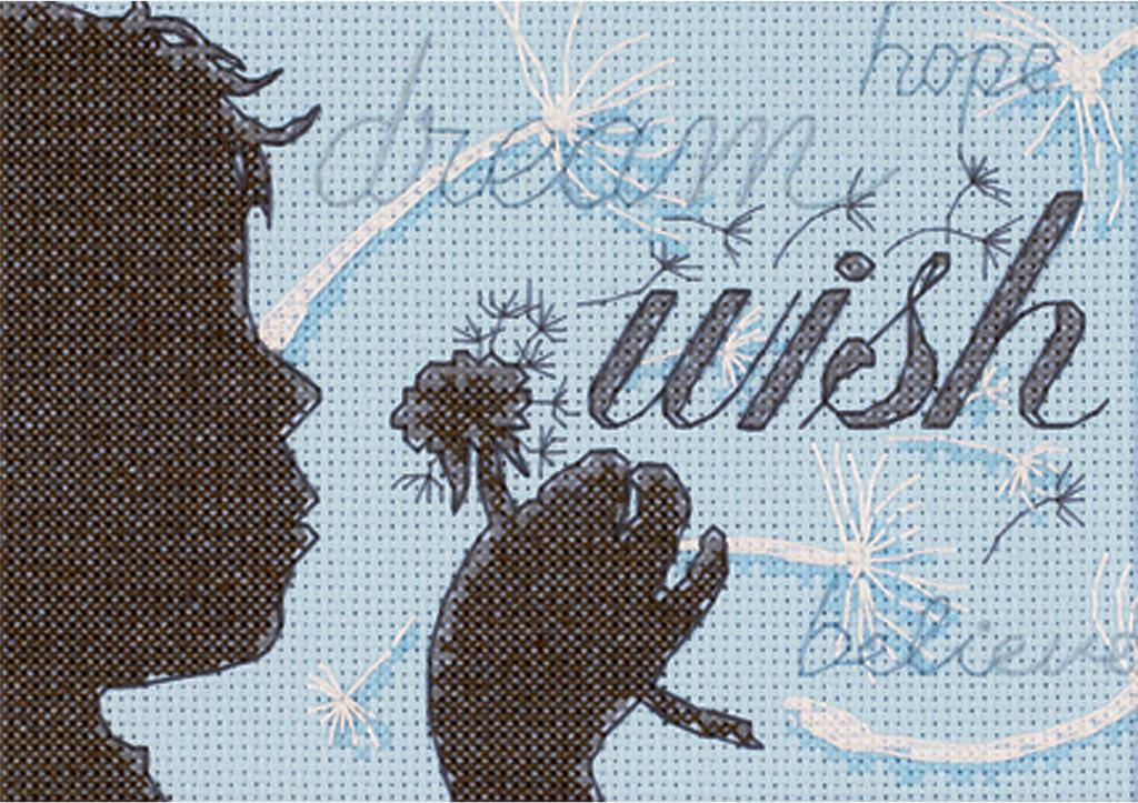 Wish (cross stitch kit)