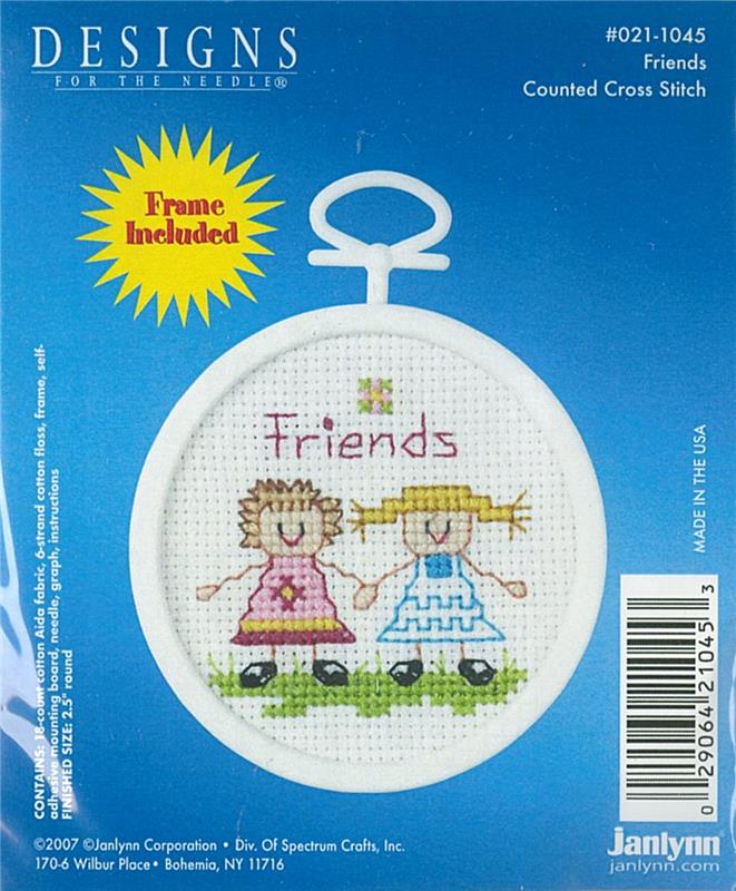 Friends Mini (cross stitch kit)