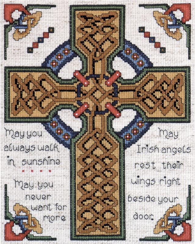 Celtic Cross (cross stitch kit)