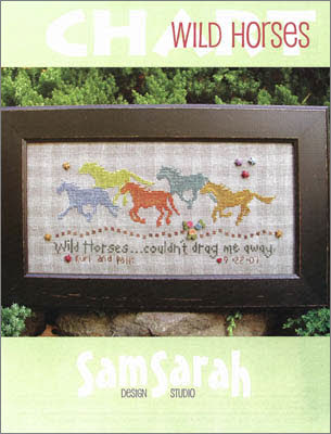 "Wild Horses" by Samsarah Design Studio