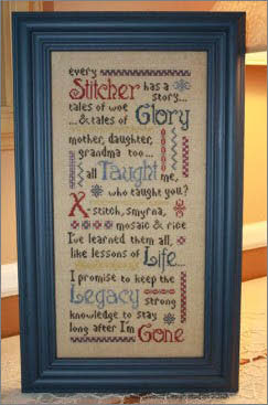 "Stitcher's Story, A" by CherryWood Design Studio