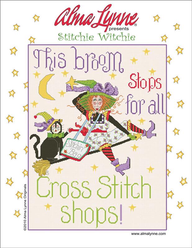 "Stitchie Witchie" by Alma Lynne Designs
