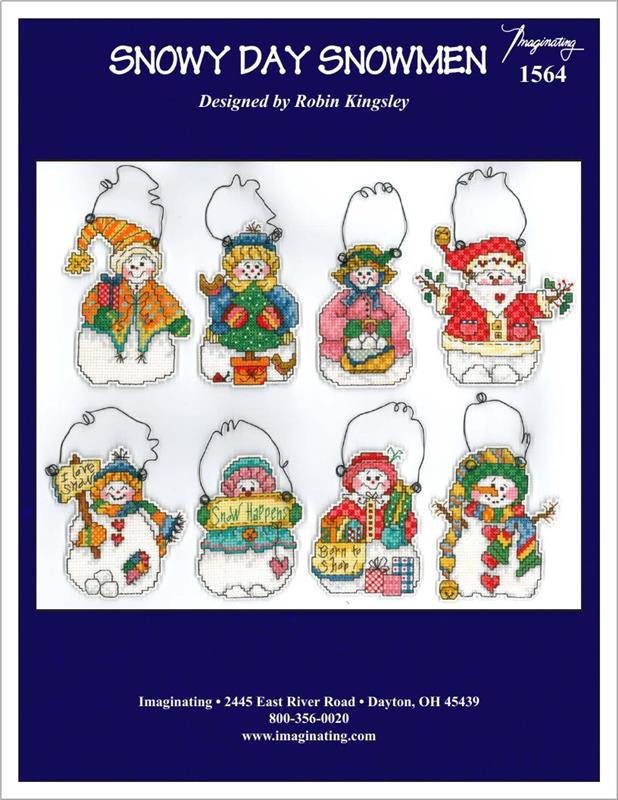 "Snowy Day Snowmen" by Imaginating