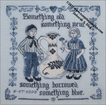 "Delft Wedding Sampler" by Tempting Tangles