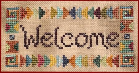 "Fall Quilt Welcome" by Cross-Point Designs