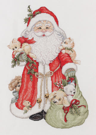 Santa (cross stitch kit)