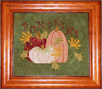 "Pumpkins" by Praiseworthy Stitches