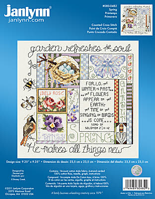 Spring (cross stitch kit)