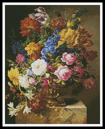 "Flower Bouquet 2" by Artecy Cross Stitch