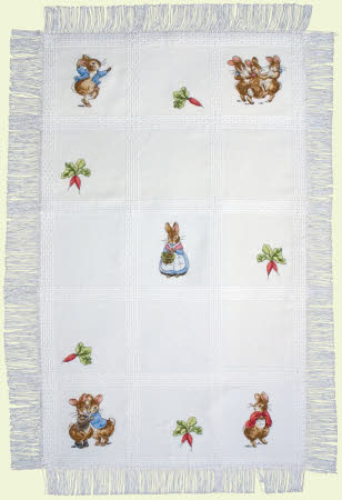 Peter Rabbit Afghan (cross stitch kit)