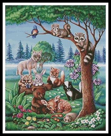 "Forest Friends" by Artecy Cross Stitch