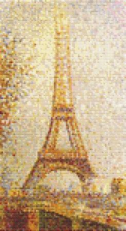 "Eiffel Tower" by The Art of Stitch