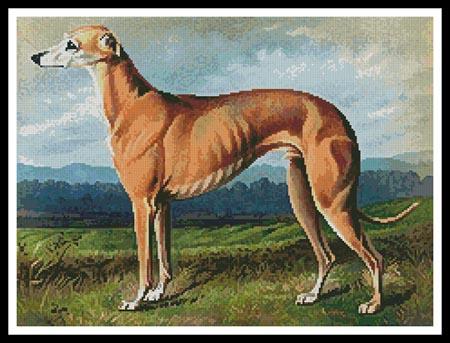 "Greyhound" by Artecy Cross Stitch