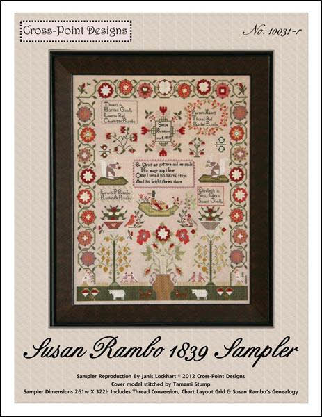 "Susan Rambo Sampler" by Cross-Point Designs