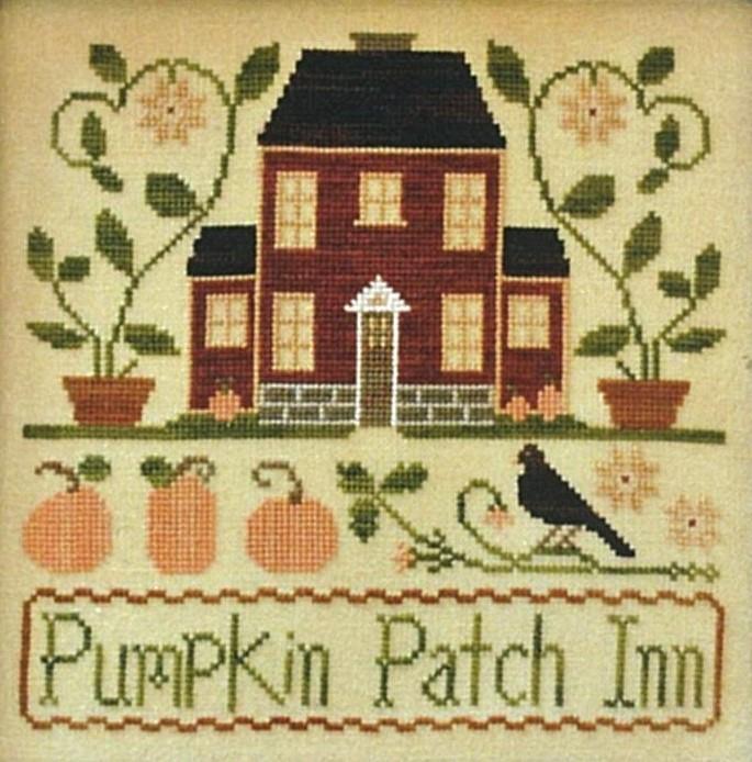 "Pumpkin Patch Inn" by Little House Needleworks