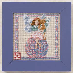 Yarn Fairy (cross stitch kit)