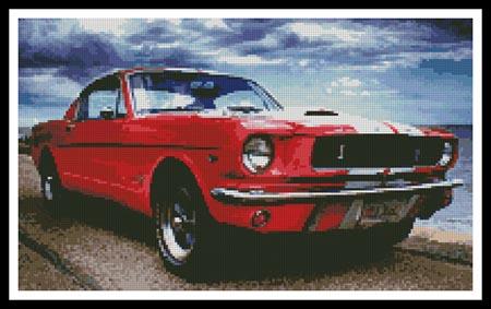 "Ford Mustang" by Artecy Cross Stitch