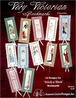 "Very Victorian Bookmarks" by Jeanette Crews Designs