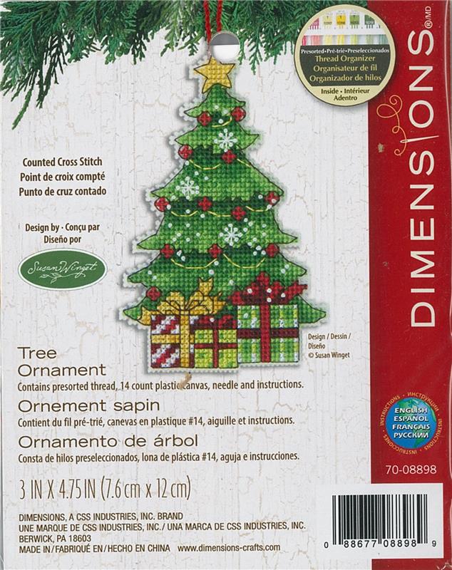 Tree Ornament (cross stitch kit)