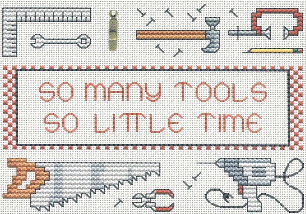 "So Many Tools" by Sue Hillis Designs