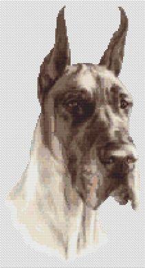 "Great Dane" by White Willow Stitching