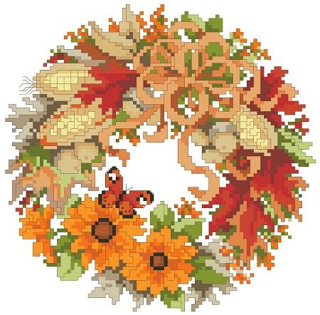 "A Wreath for Fall" by Kooler Design Studio