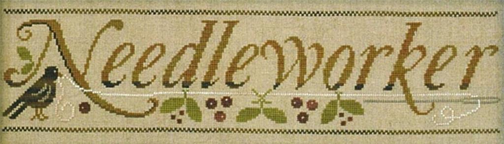 "Needleworker (w/threads)" by Little House Needleworks