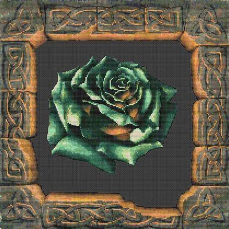 "Celtic Rose" by White Willow Stitching